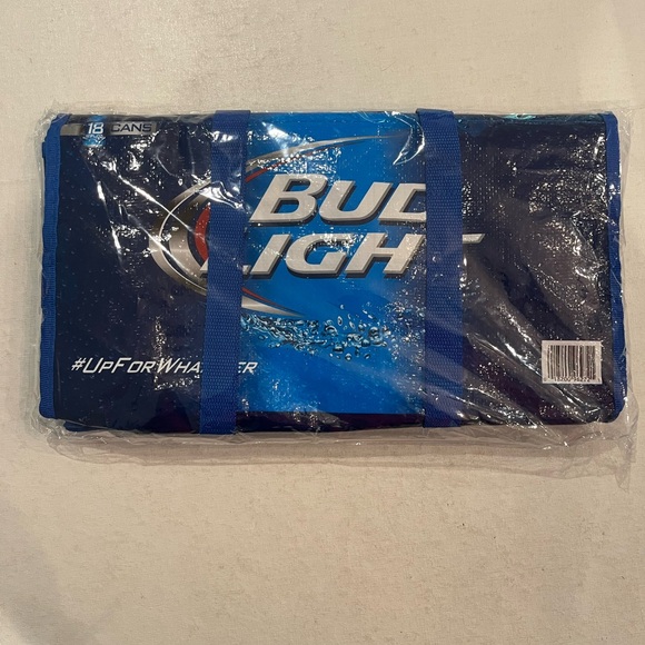 Other | Bud Light Folding Insulated 18 Can Holder Cooler New | Poshmark